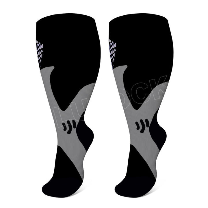 Plus Size Compression Socks | Wide Calf Compression Socks – plusock