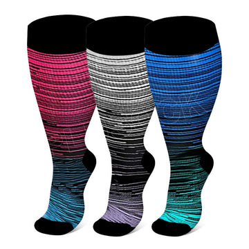 Plus Size Compression Socks | Wide Calf Compression Socks – plusock