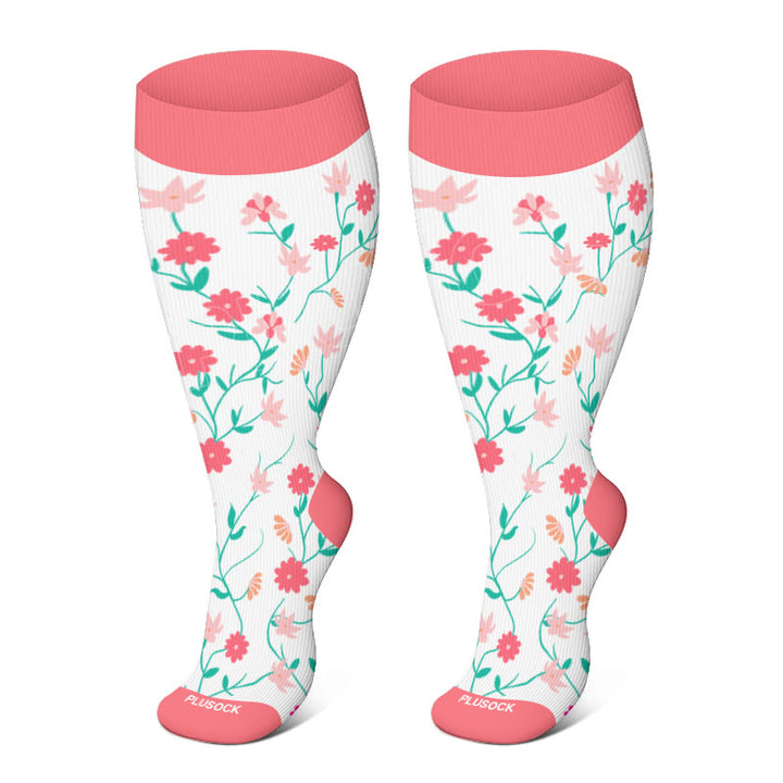Plus Size Compression Socks Wide Calf Compression Socks Plusock