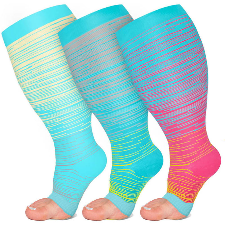 Plus Size Compression Socks | Wide Calf Compression Socks – plusock