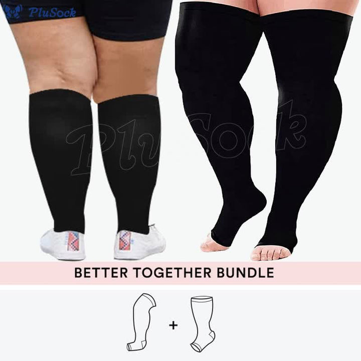 Knee High Compression Socks & Plus Size Underwear Sets – plusock