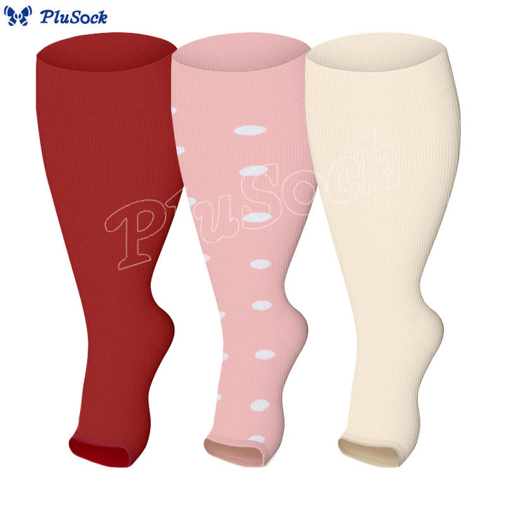 Open Toe Compression Socks – plusock