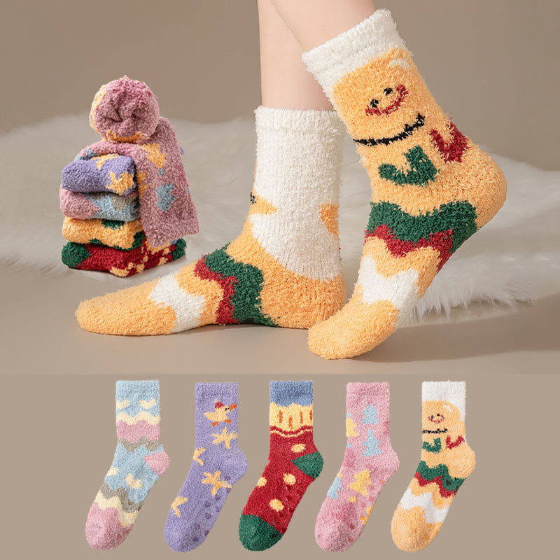Plusock Non Shedding Coral Fleece Slipper Socks – plusock