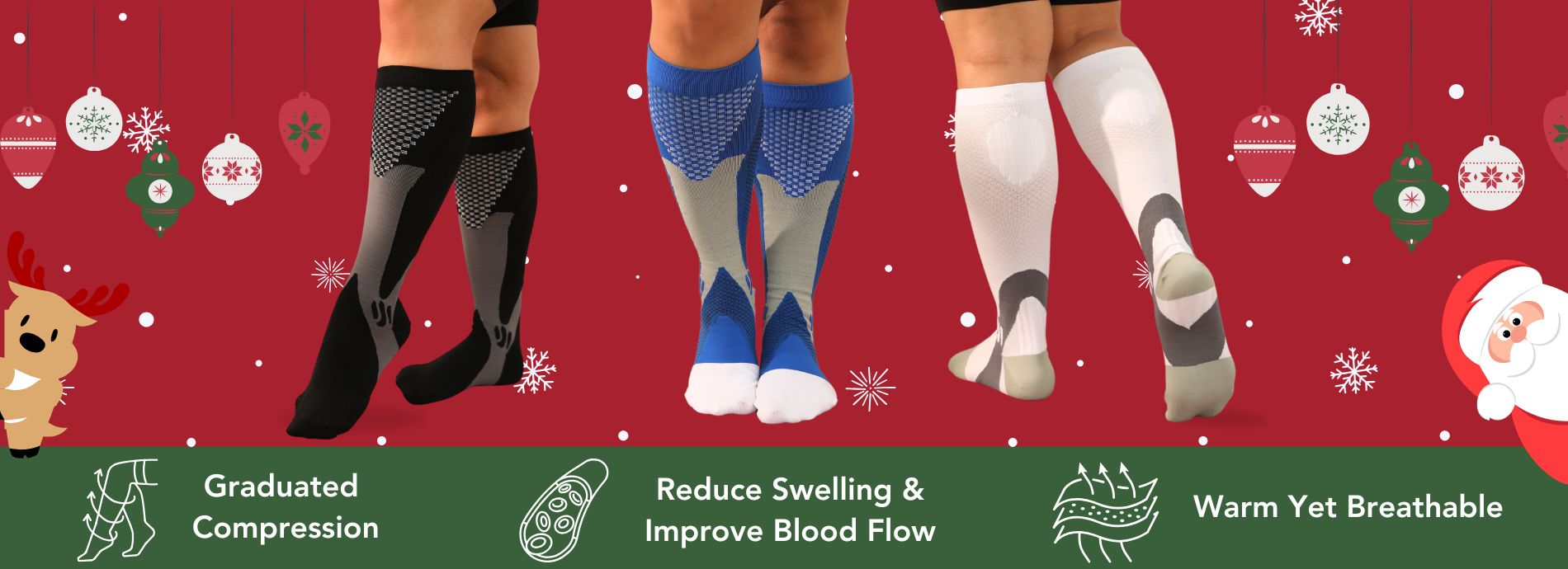 Plus Size Compression Socks | Wide Calf Compression Socks – plusock