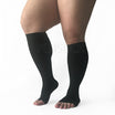 Plusock Plus Size Compression Socks Wide Calf Open Toe – plusock